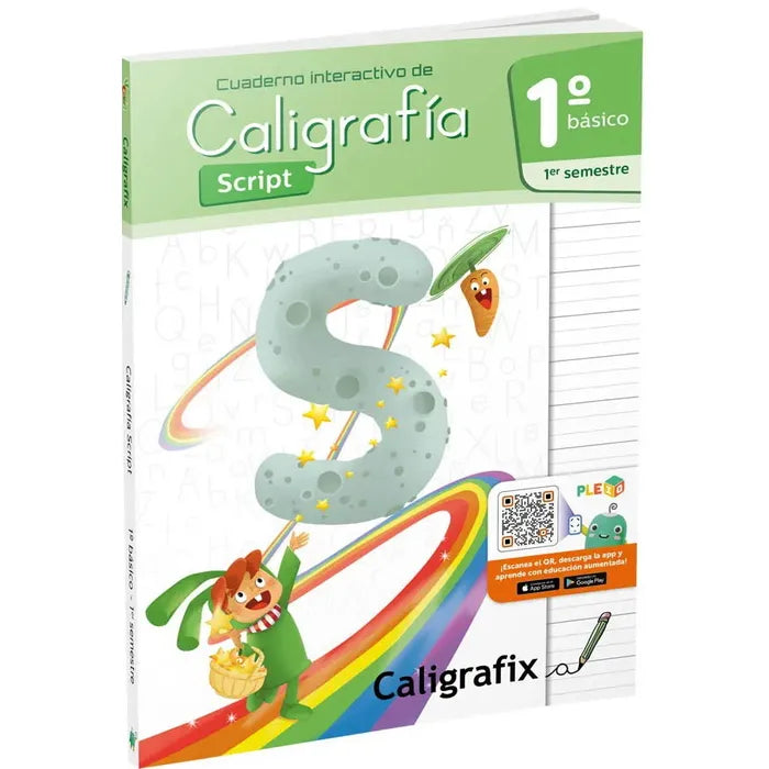 Caligrafía Script - 1 Básico (1er Semestre) - Caligrafix – Libry.cl